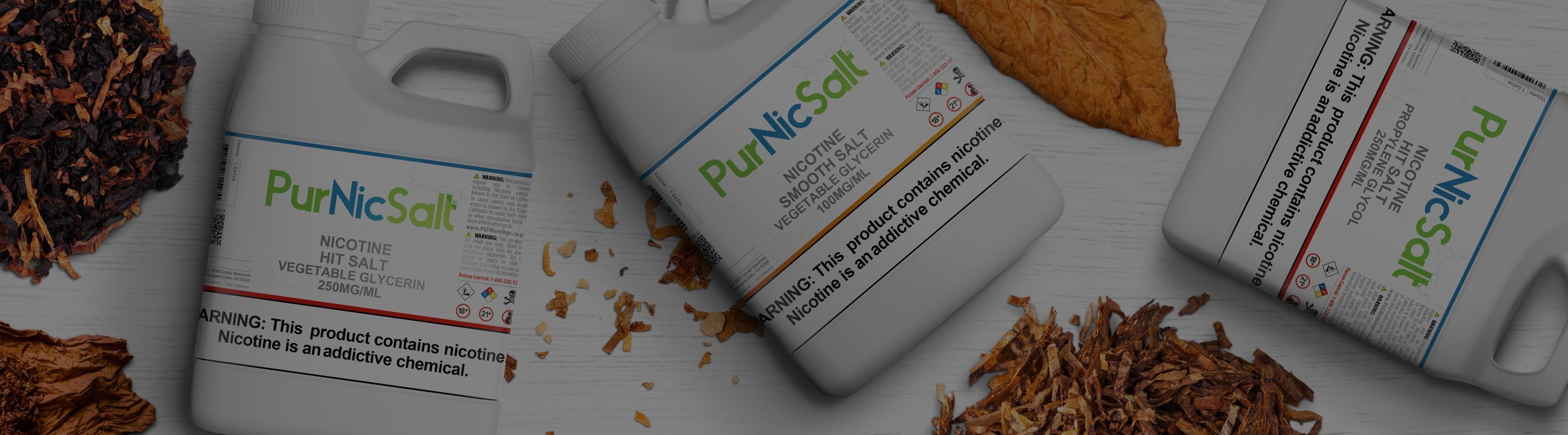 Wholesale Nicotine Salts | PurNicSalt™ | Nicotine River